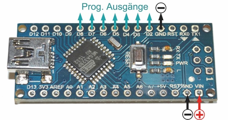Workshop: Programmierbare Beleuchtungsanlage mit Arduino Nano-Boards - ROTOR Magazin