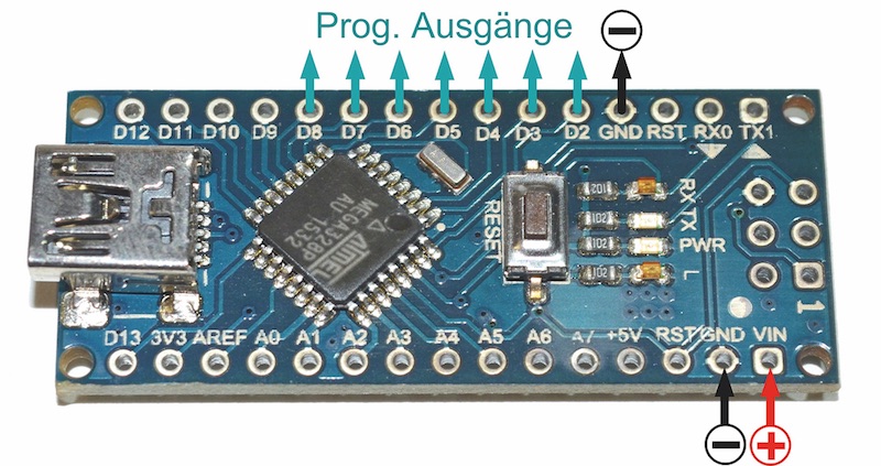 Workshop: Programmierbare Beleuchtungsanlage mit Arduino Nano-Boards ...
