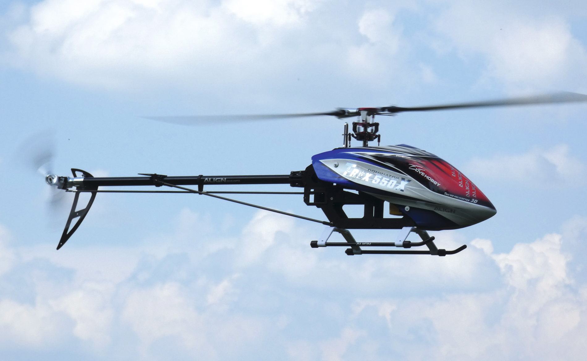 Align T-Rex 550X – Dominator - ROTOR Magazin