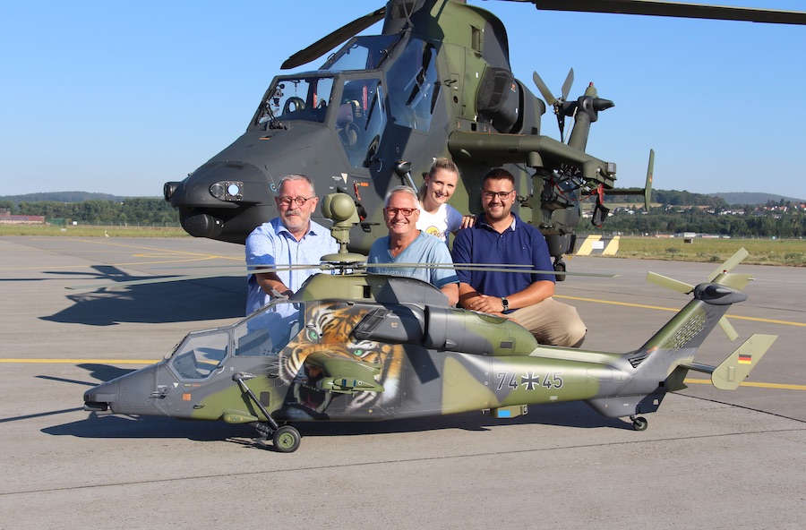 Tiger meets Tiger – die Heli-Factory zu Besuch bei den Heeresfliegern ...