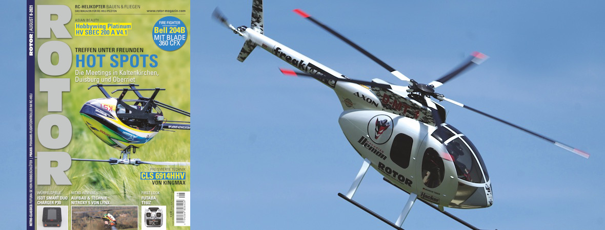 ROTOR Magazin | RC-Helikopter bauen & fliegen