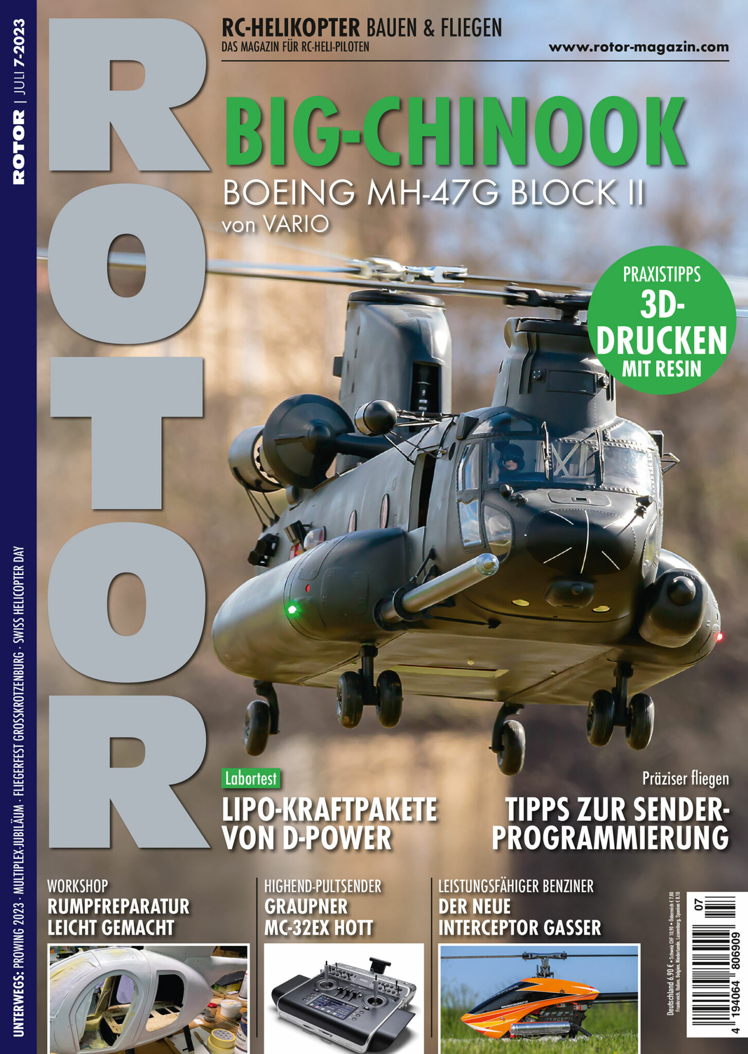 KRAFTPAKETE – Die neue D-Power LiPo-Serie im Test - ROTOR Magazin