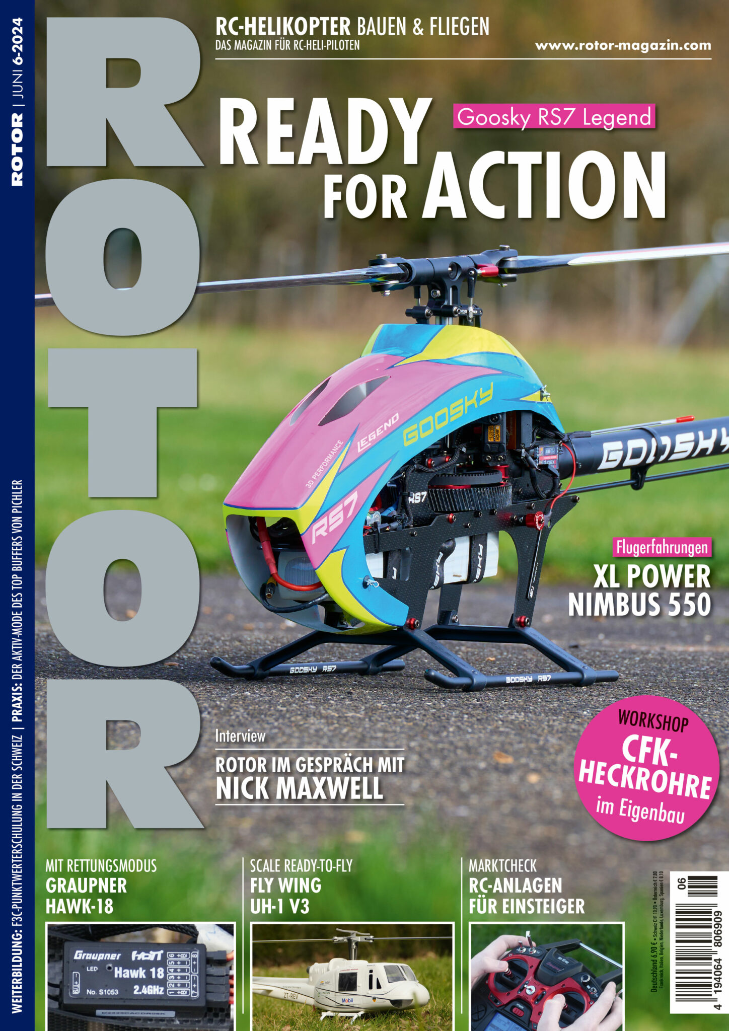 Fly Wing Bell UH-1 Huey V4 - ROTOR Magazin