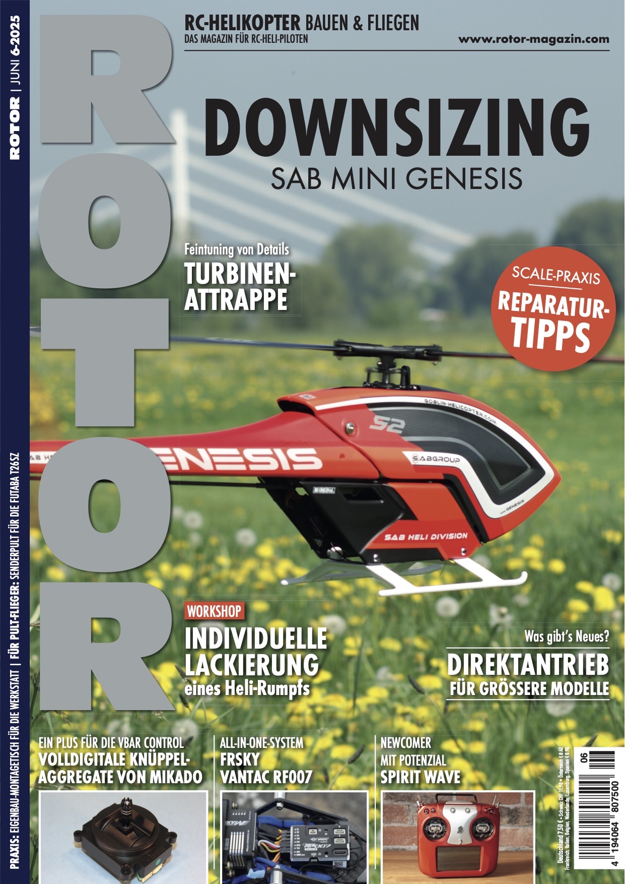 Leidenschaft Modellhelikopter: ROTOR zu Besuch bei Helikopter Baumann ...